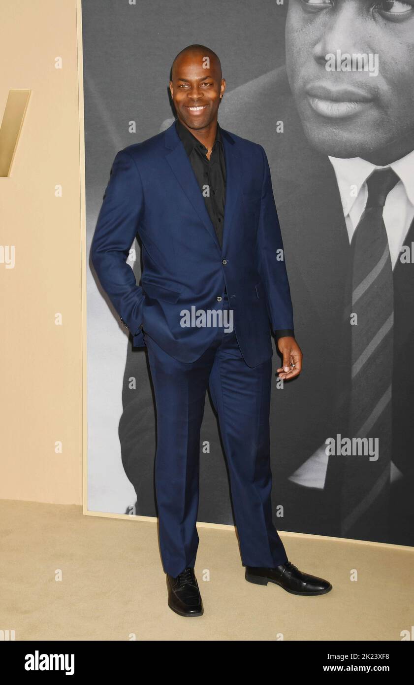 Los Angeles, Ca. 21st Sep, 2022. Damion Poitier attends the premiere of ...