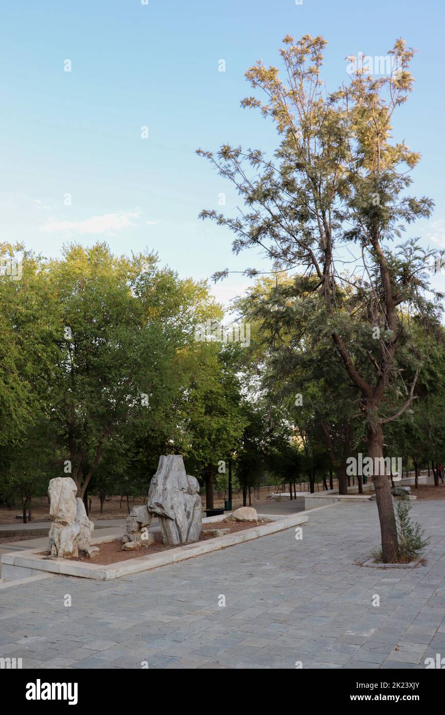 Amman, Jordan : AlHussein Public Parks Stock Photo - Alamy