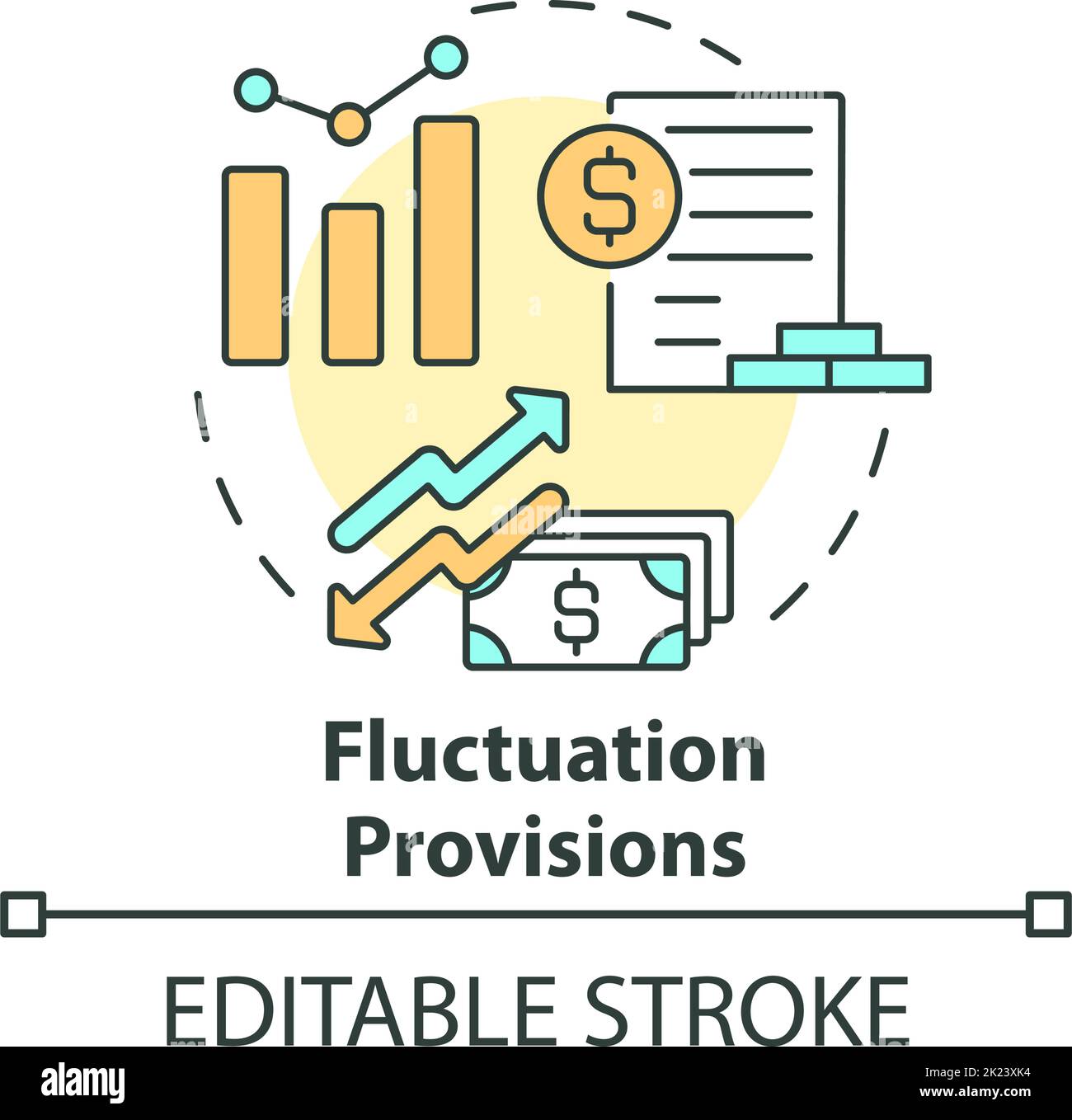 Price fluctuation Stock Vector Images - Alamy