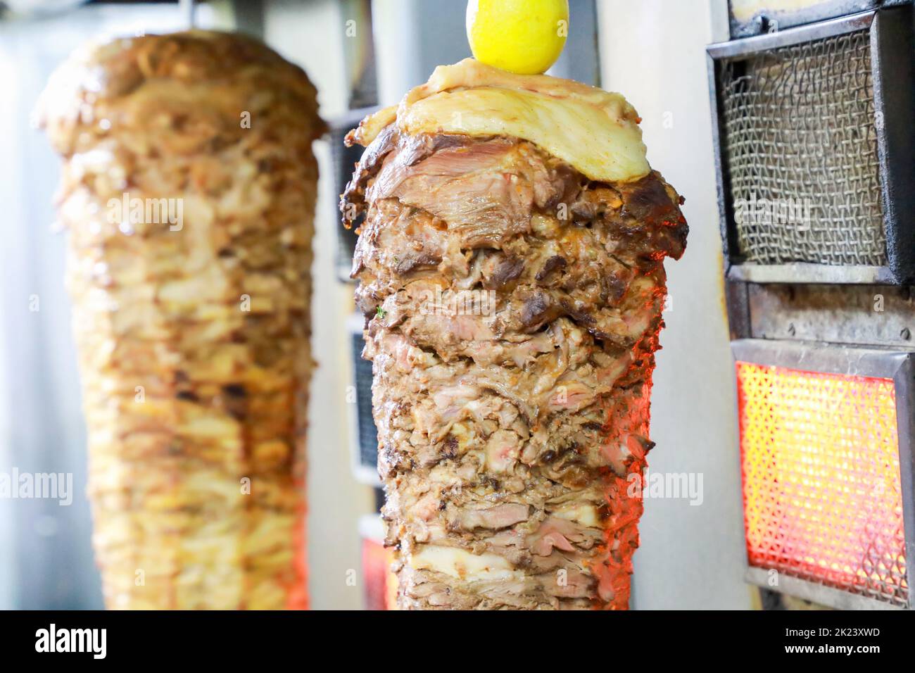 Arabian Chicken Oven Shawarma Recipe Stock Photo - Alamy