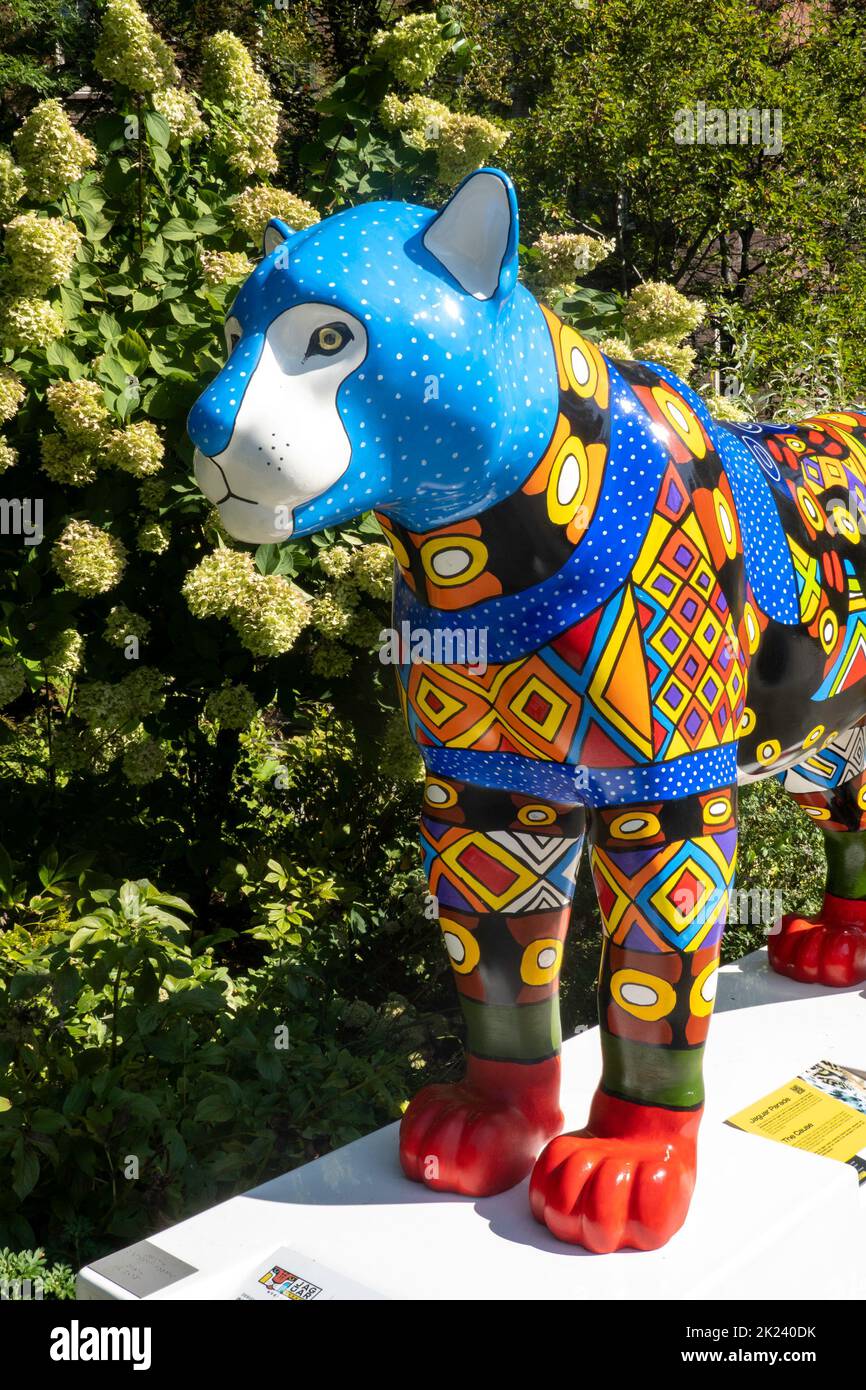 The Jaguar Parade is an art exhibition to raise funds and awareness to ...