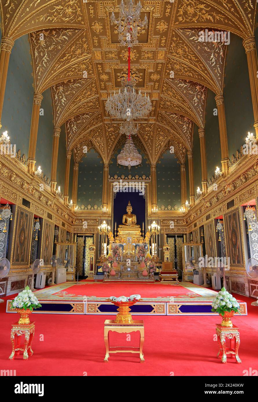 The Ancient Buddha statue install as The principal in Church at ...