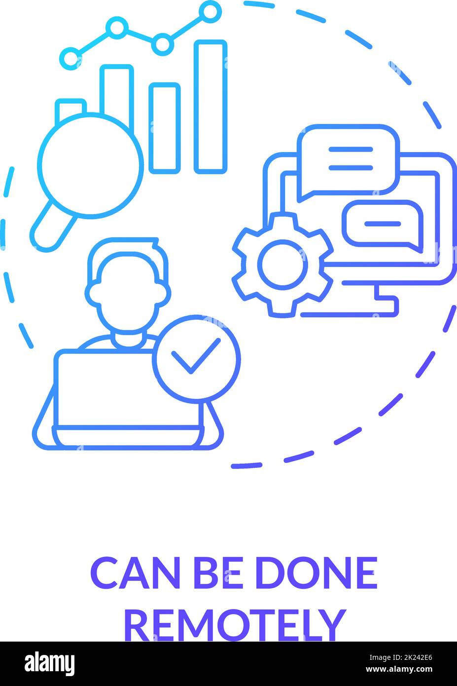 Remotely access Stock Vector Images - Alamy