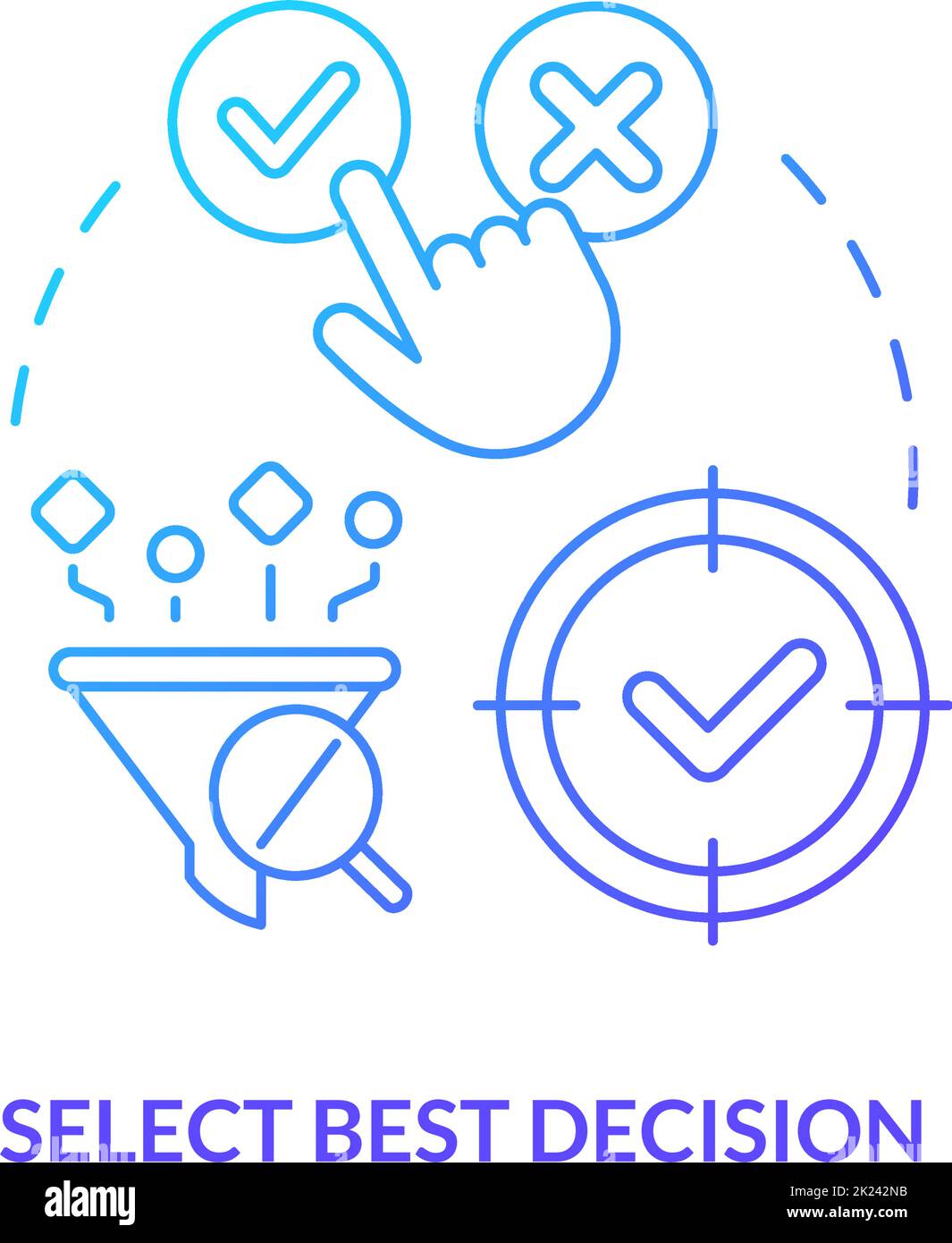 Blue data select Stock Vector Images - Alamy