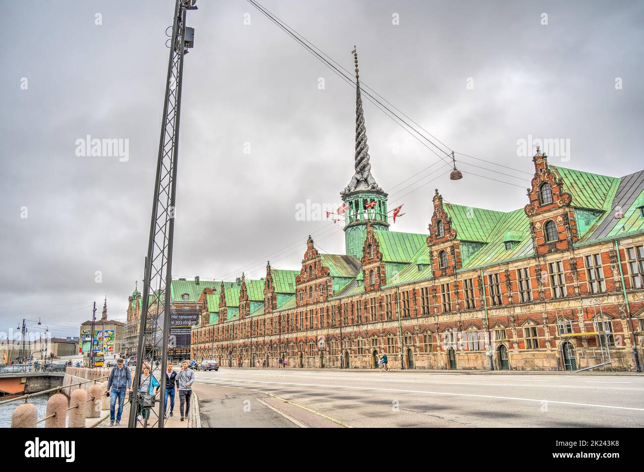 Copenhagen Historical Center, Denmark Stock Photo - Alamy