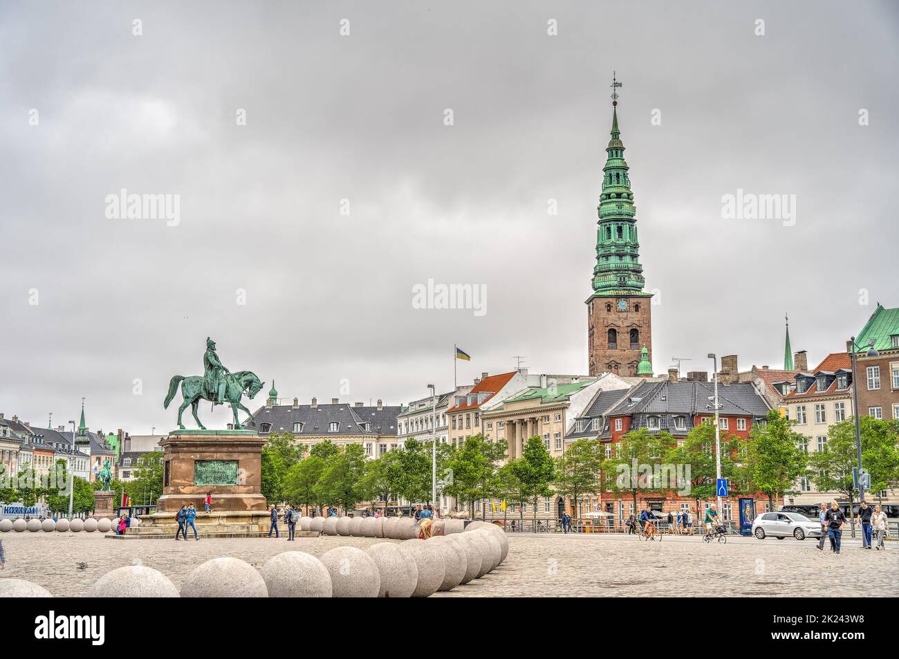 Copenhagen Historical Center, Denmark Stock Photo - Alamy