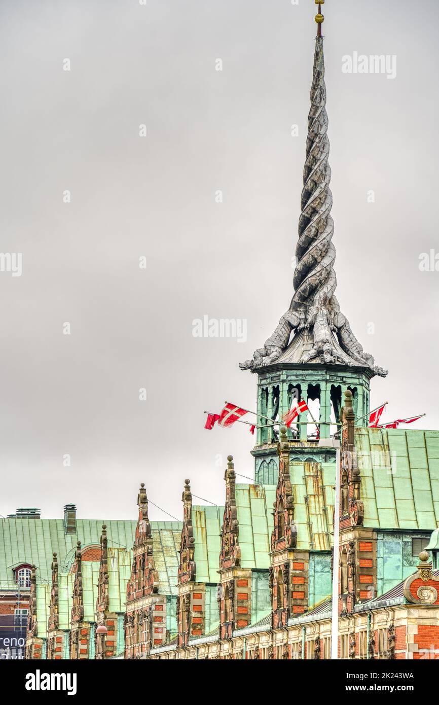 Copenhagen Historical Center, Denmark Stock Photo - Alamy