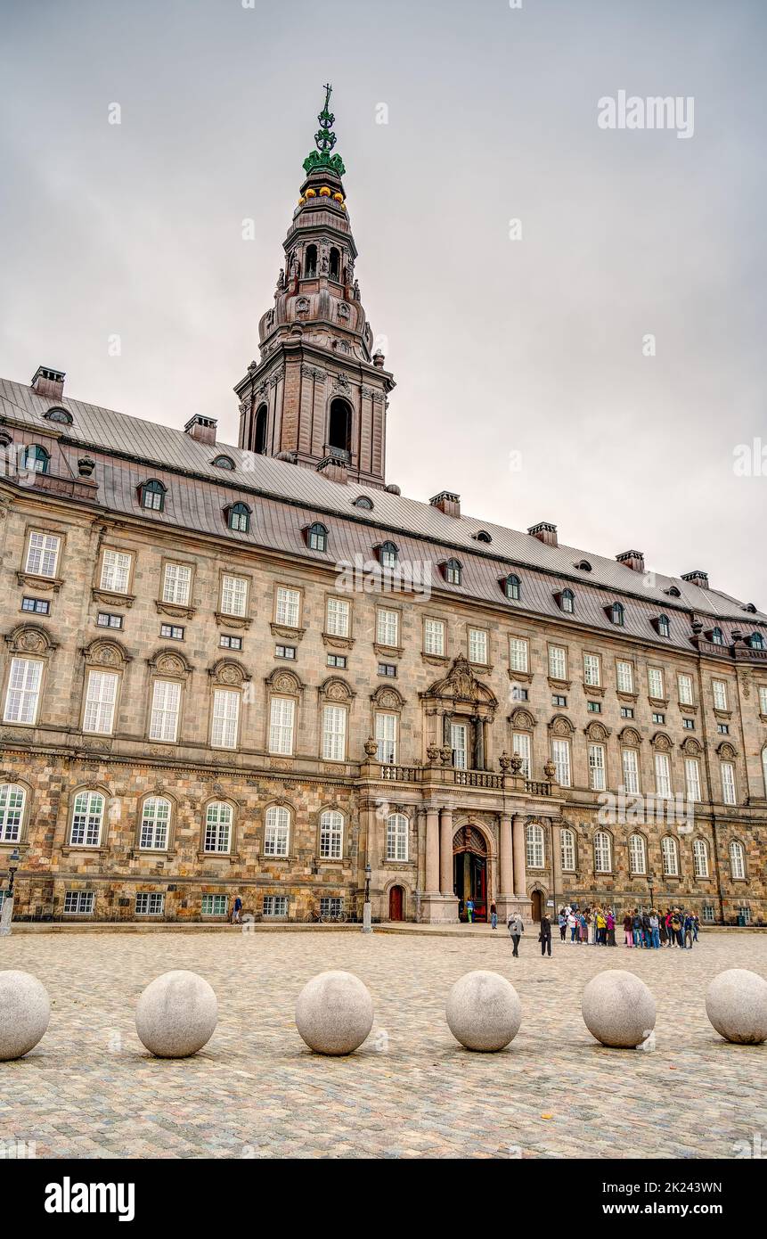 Copenhagen Historical Center, Denmark Stock Photo - Alamy
