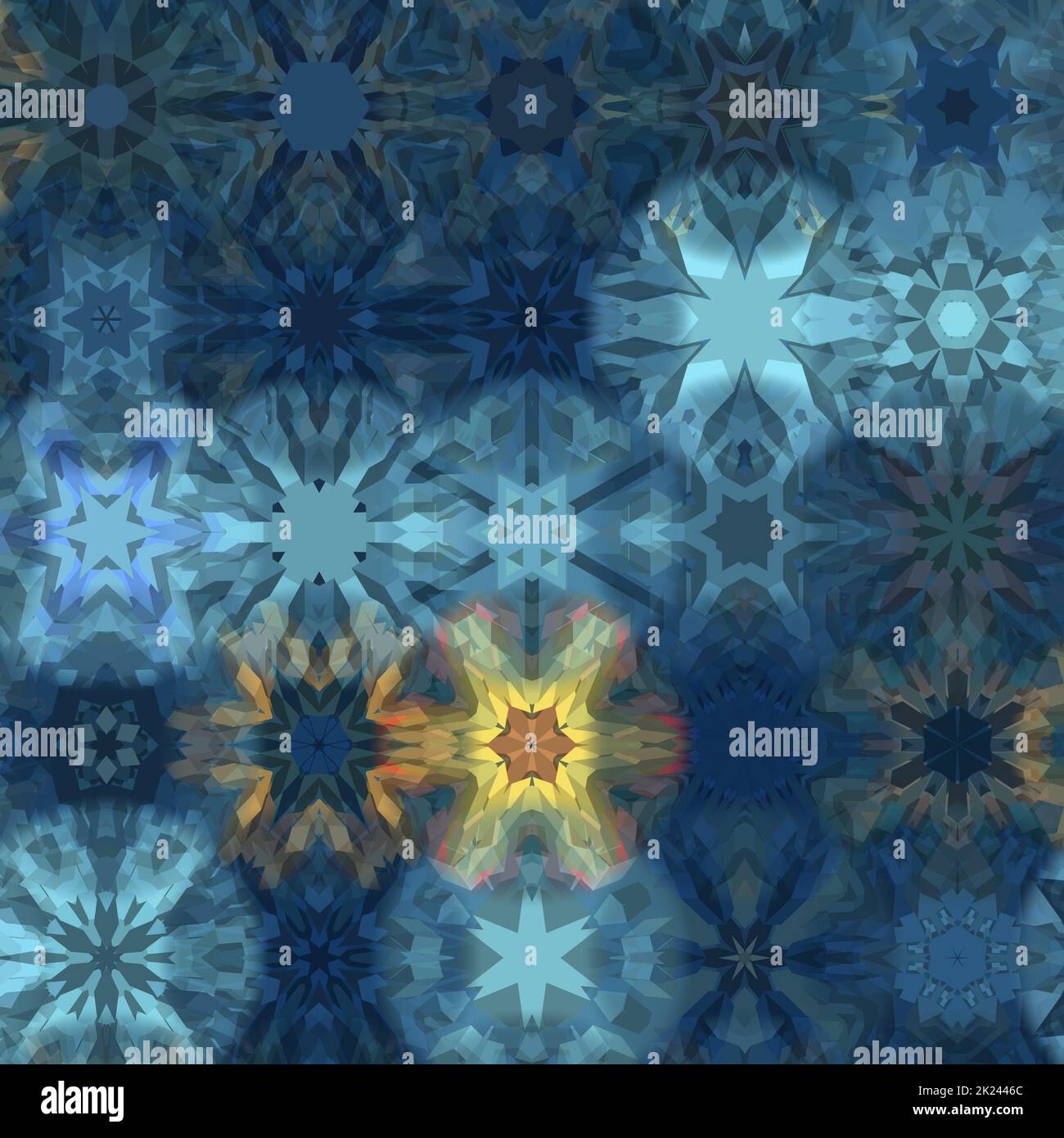 Abstract Computer generated Fractal design. A fractal is a never-ending ...