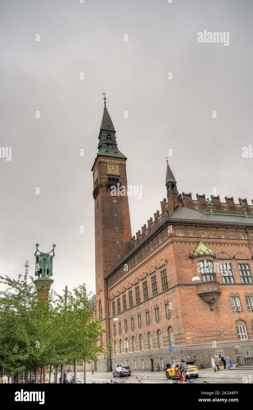 Copenhagen Historical Center, Denmark Stock Photo - Alamy