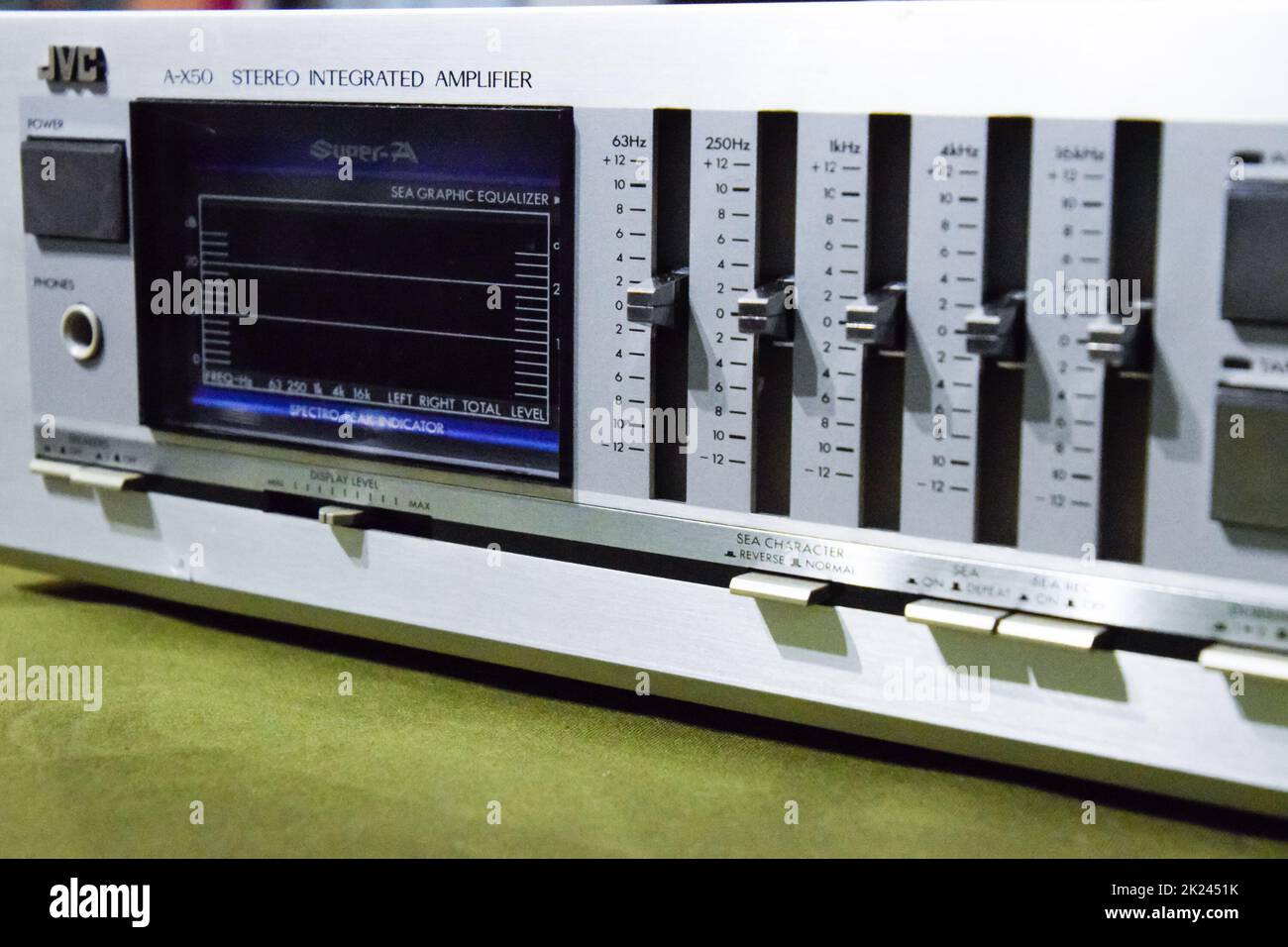 Krasnodar, Russia - November 1, 2020: integrated amplifier class super ...