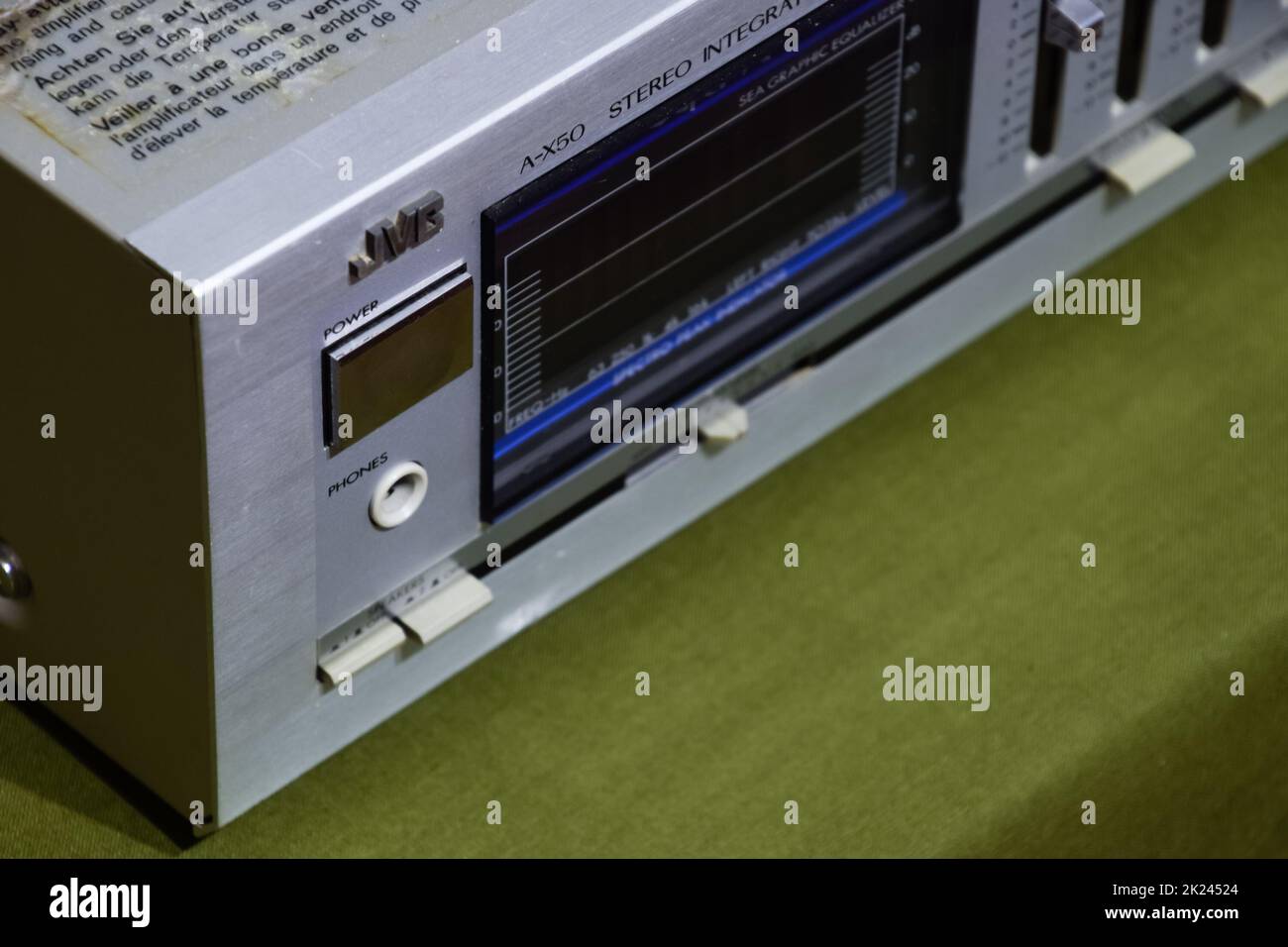 Krasnodar, Russia - November 1, 2020: integrated amplifier class super ...