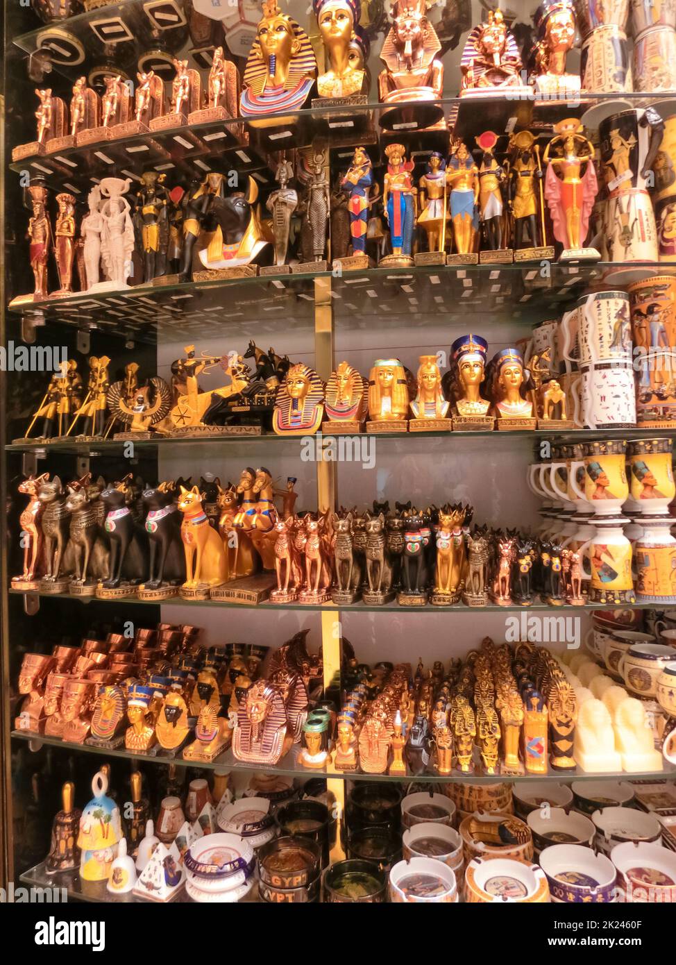 Sharm El Sheikh, Egypt - September 15, 2020: The local gift shop in ...