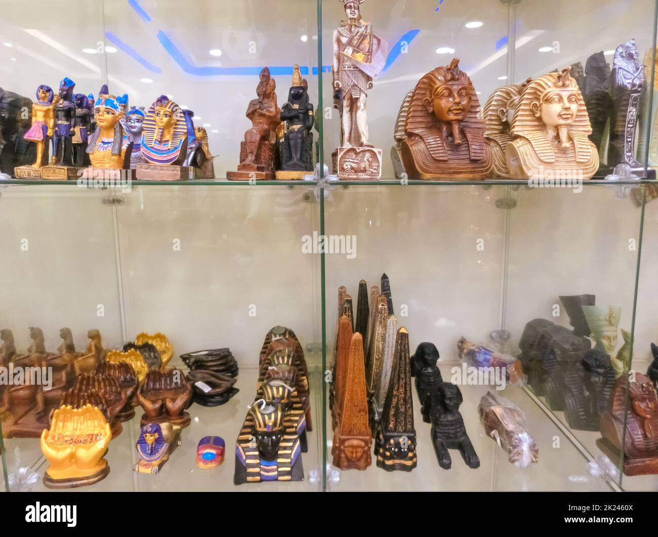 Sharm El Sheikh, Egypt - September 15, 2020: The local gift shop in ...