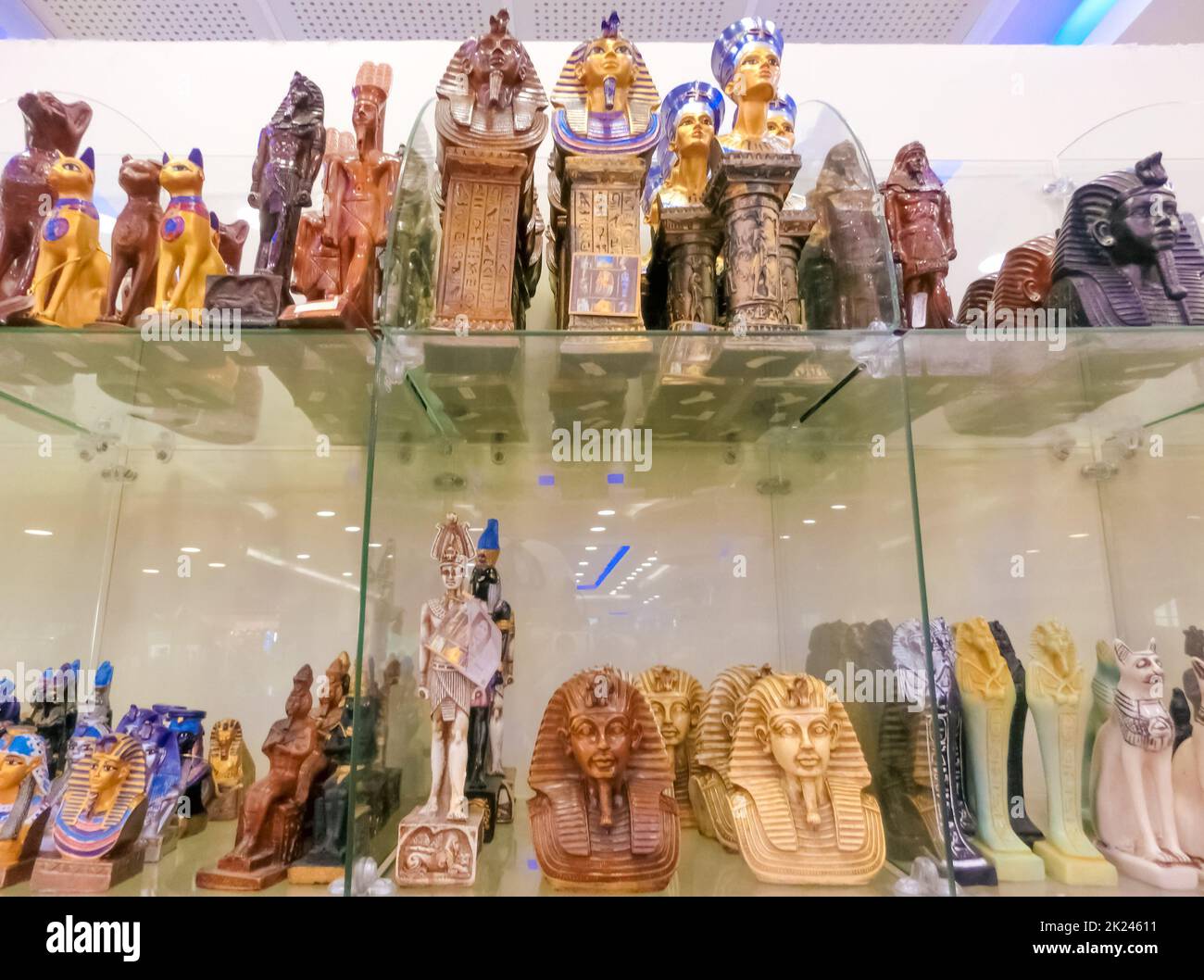 Sharm El Sheikh, Egypt - September 15, 2020: The local gift shop in ...