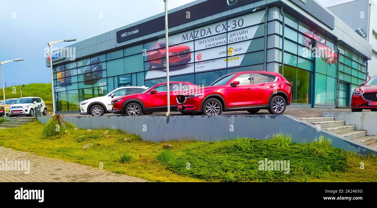 2020 white mazda hi-res stock photography and images - Alamy