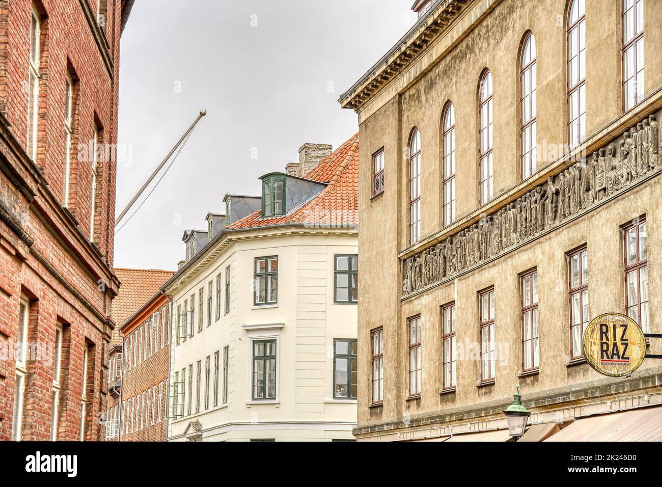 Copenhagen Historical Center, Denmark Stock Photo - Alamy