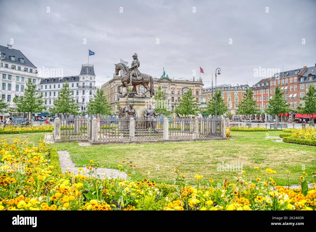 Copenhagen Historical Center, Denmark Stock Photo - Alamy
