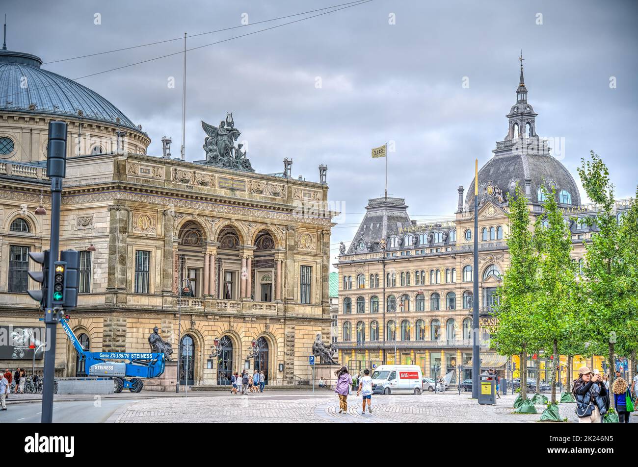 Copenhagen Historical Center, Denmark Stock Photo - Alamy