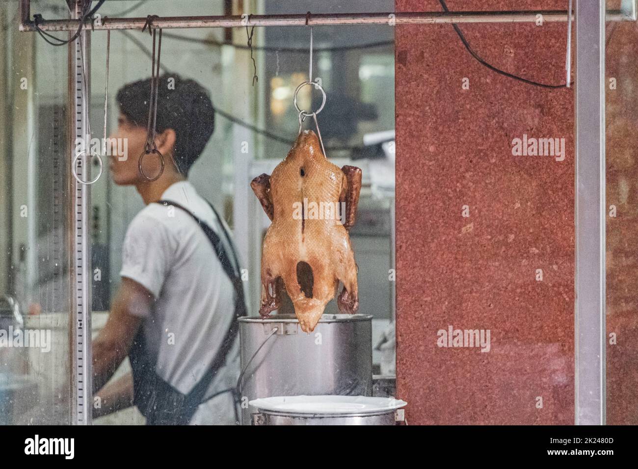 Bangkok Thailand 22. Mai 2018 Disgusting unfamiliar Thai food and ...