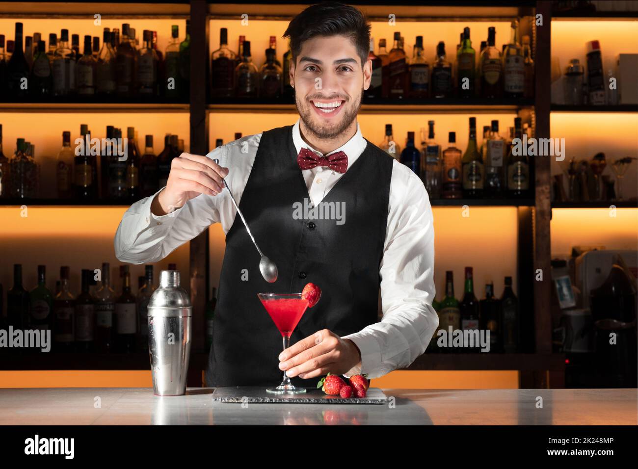 Barman beard hi-res stock photography and images - Alamy