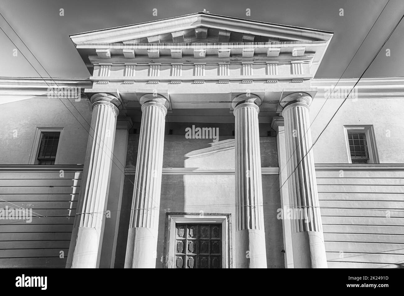 Facade of the Cathedral of St. Mary the Immaculate, main Roman Catholic ...