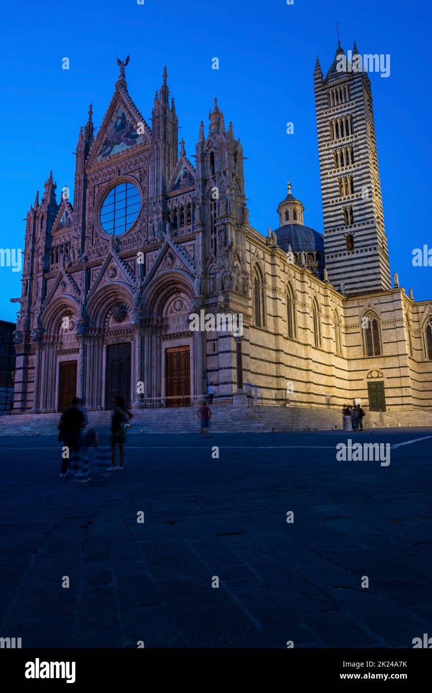 Siena Cathedral is a medieval church in Siena, Italy, dedicated from ...