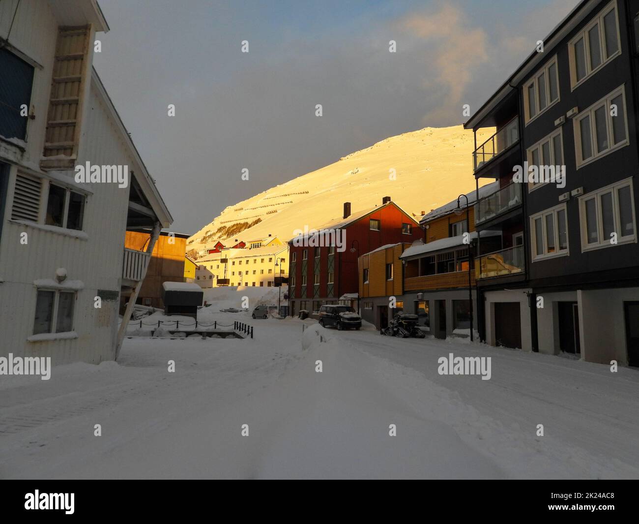 Honningsvag is the northernmost town in mainland Norway. It is located ...