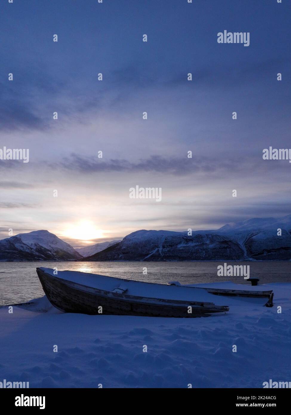 Olderdalen is a harbor in Troms og Finnmark county, Norway, and is ...