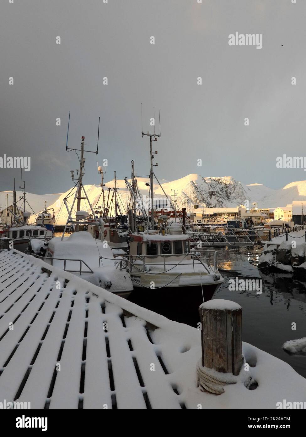 Honningsvag is the northernmost town in mainland Norway. It is located ...