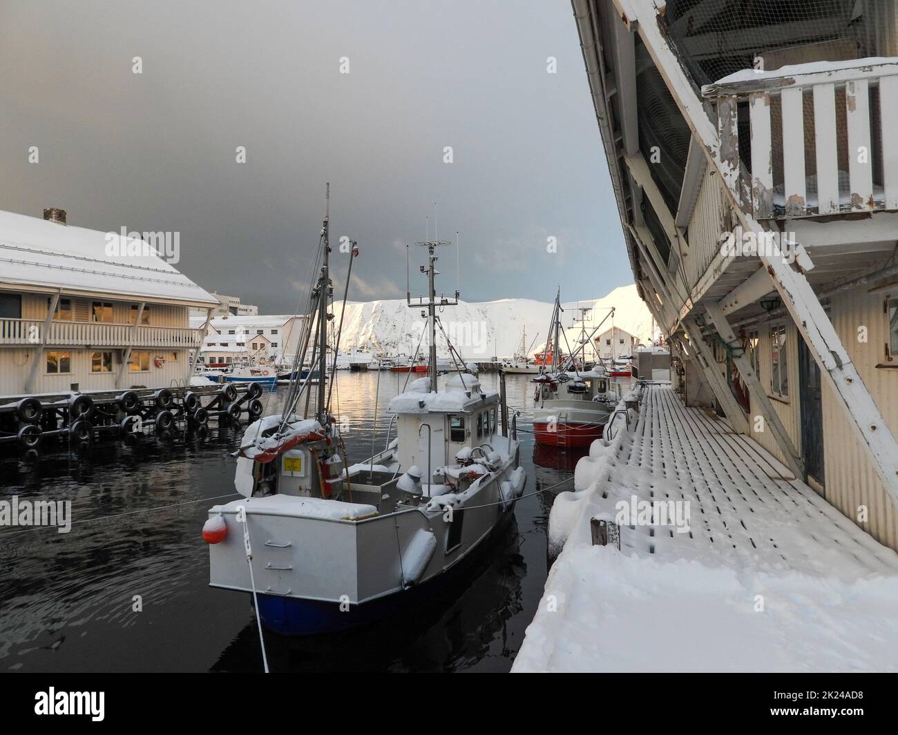 Northernmost town in mainland norway hi-res stock photography and ...