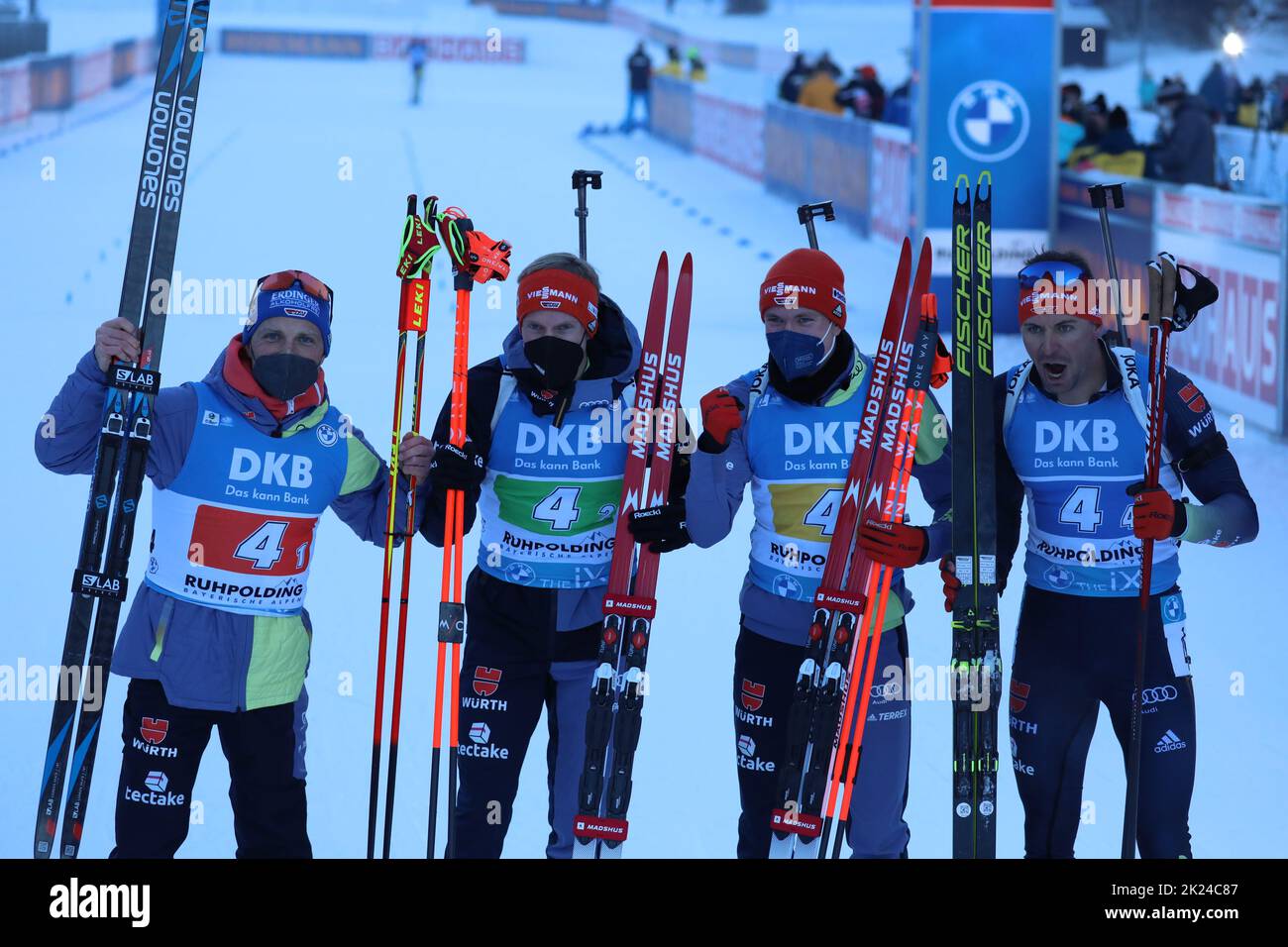 Team Deutschland (Erik Lesser, Roman Rees, Benedikt Doll, Philipp ...