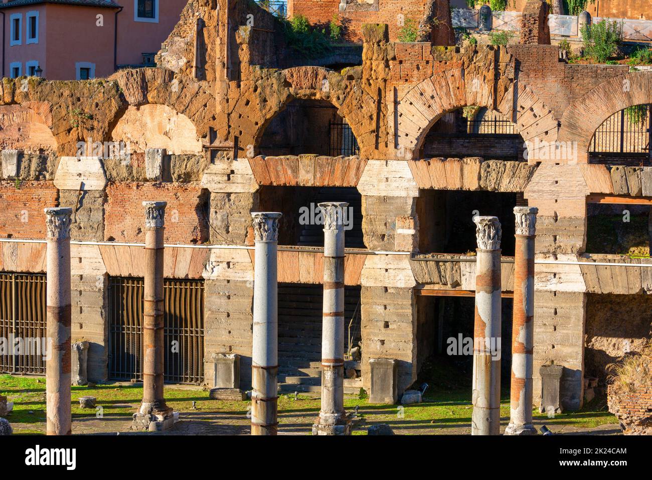 Temple of cesare hi-res stock photography and images - Alamy