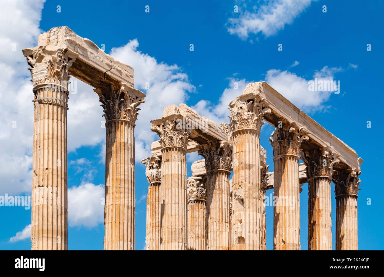 A picture of the Temple of Olympian Zeus's columns Stock Photo - Alamy