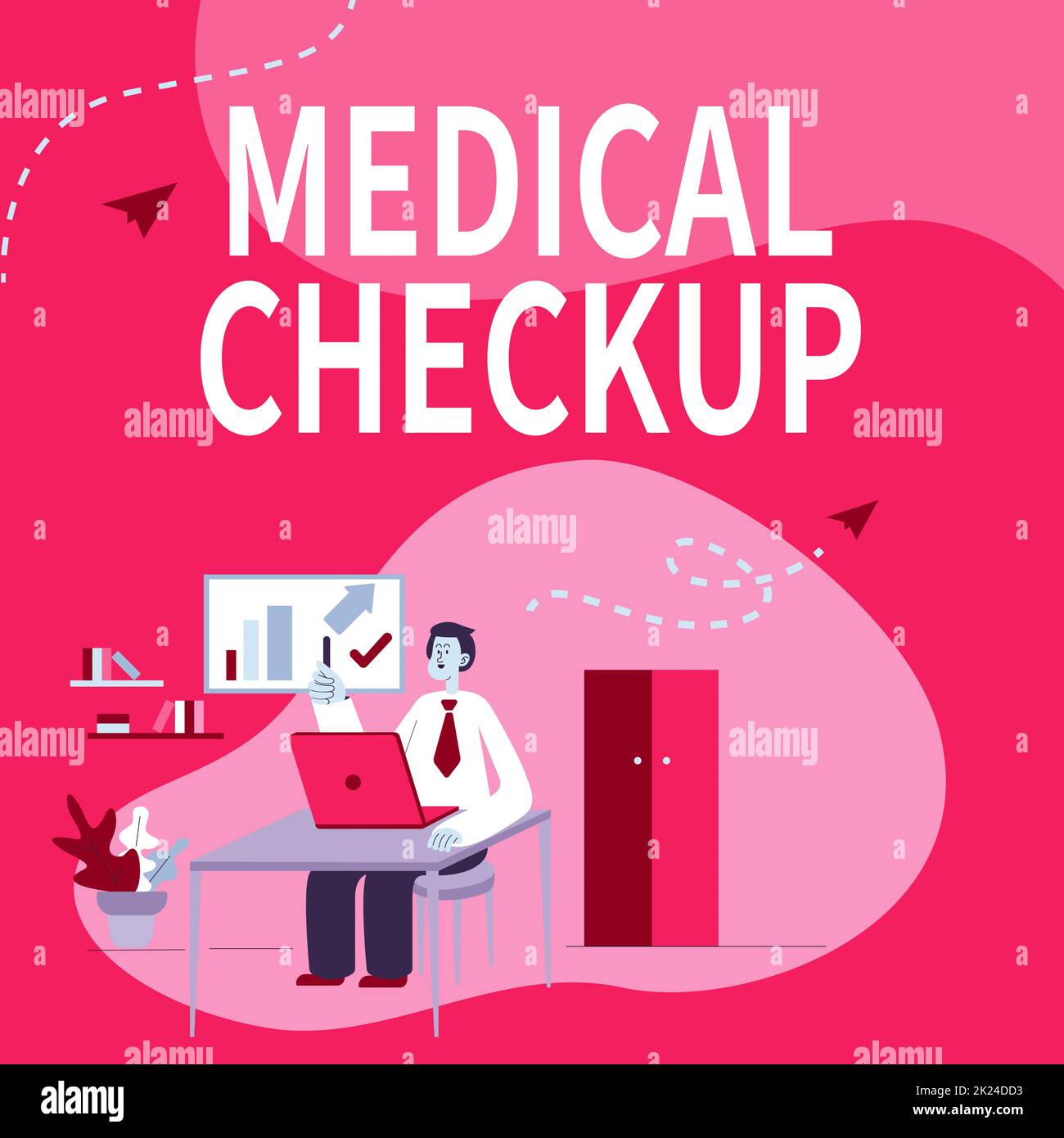 Sign displaying Medical Checkup, Word Written on medical examination to ...