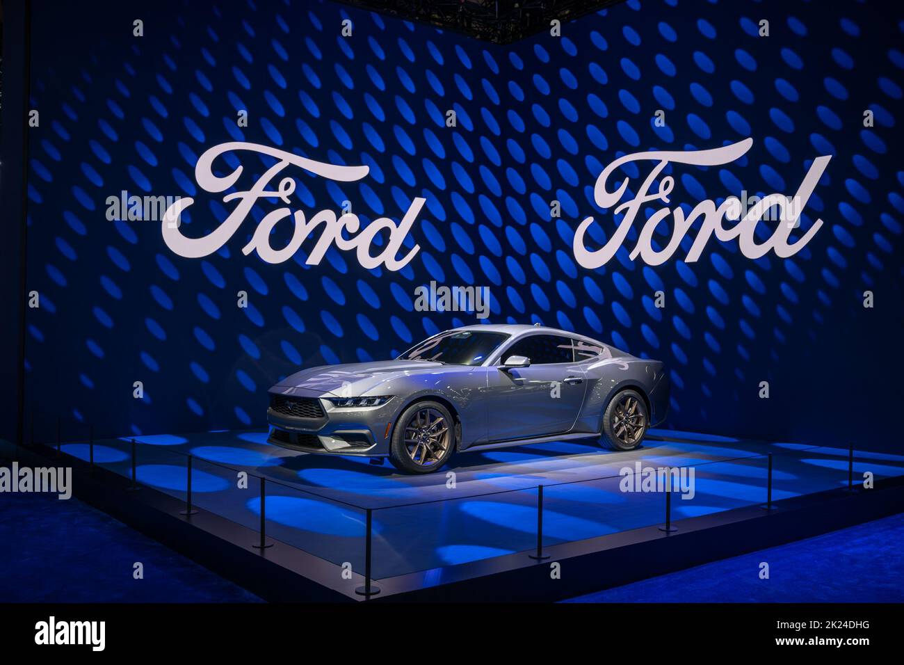 DETROIT, MI/USA - SEPTEMBER 15, 2022: A 2024 Ford 7th generation ...