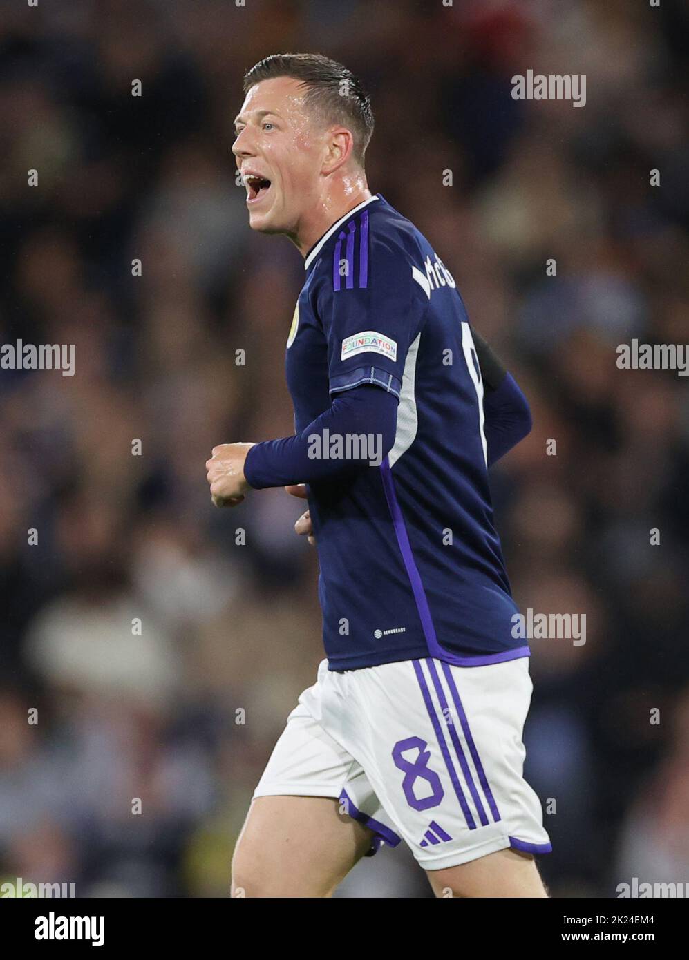 Scotland’s Callum McGregor during the UEFA Nations League match at ...