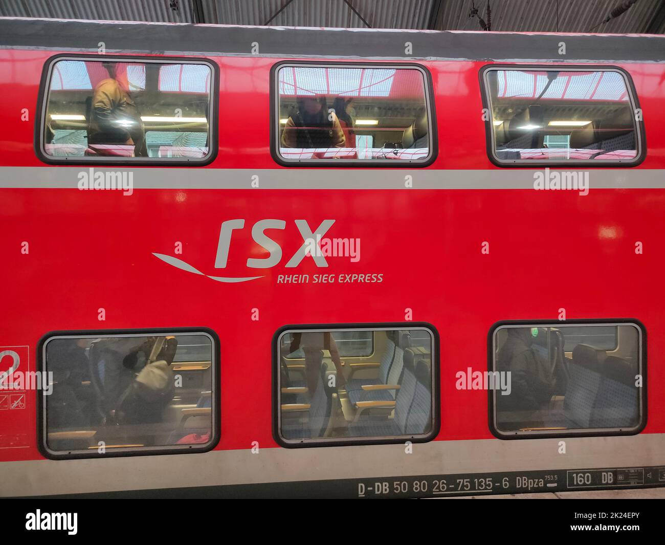 Aachen, Germany - January 03, 2022: Bayerisches Regiobahn train during ...