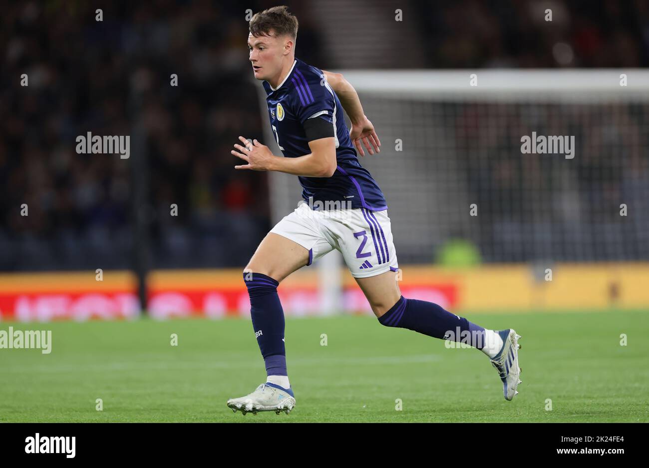 Scotland’s Nathan Patterson during the UEFA Nations League match at ...
