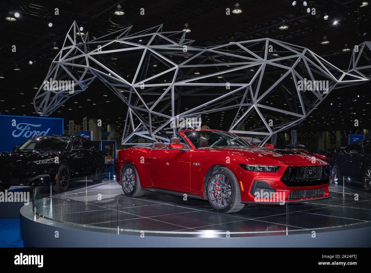 DETROIT, MI/USA - SEPTEMBER 15, 2022: A 2024 Ford 7th generation ...