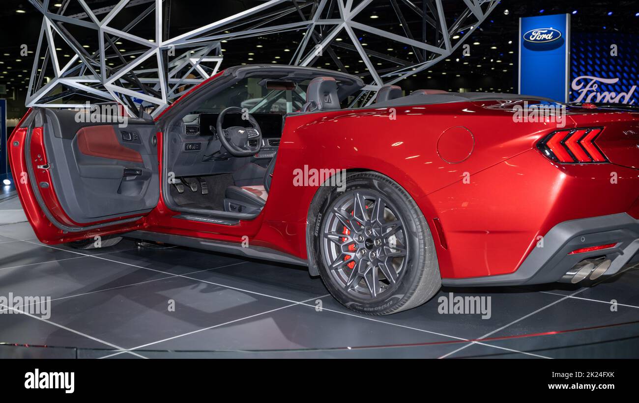 DETROIT, MI/USA - SEPTEMBER 15, 2022: A 2024 Ford 7th generation ...