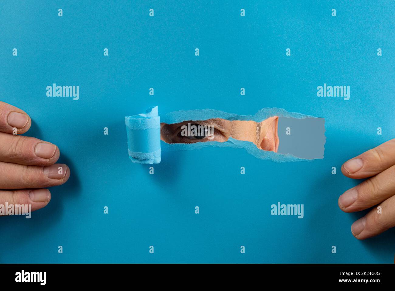 Torn paper edge vector hi-res stock photography and images - Alamy