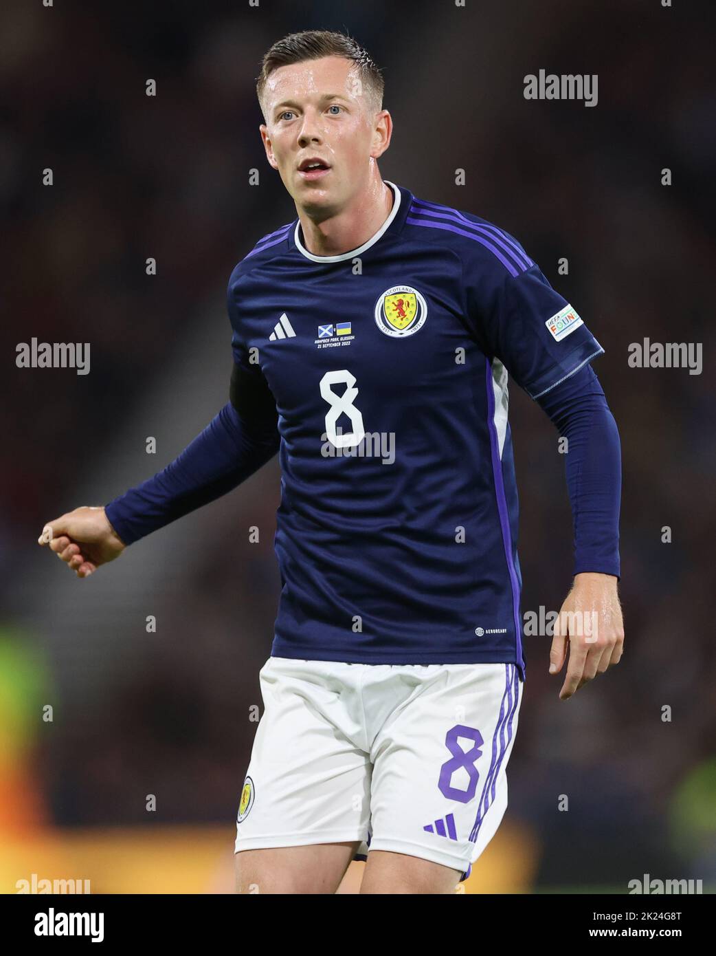 Scotland’s Callum McGregor during the UEFA Nations League match at ...