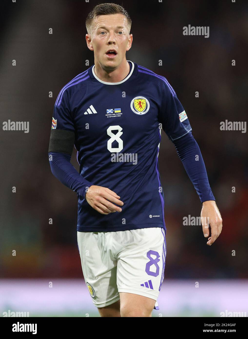 Scotland’s Callum McGregor during the UEFA Nations League match at ...