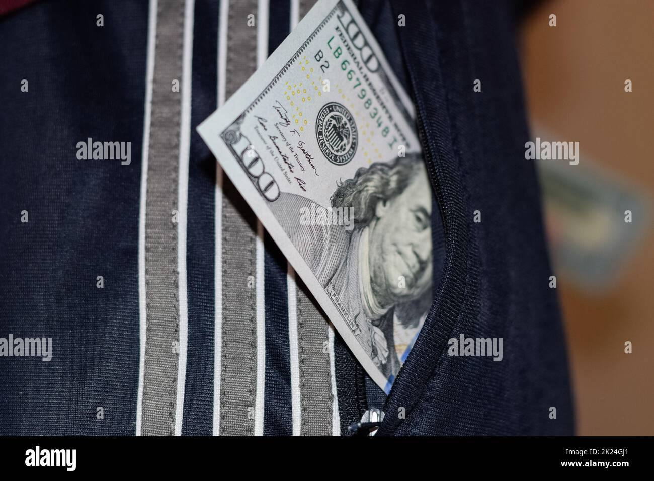 Put in pocket hi-res stock photography and images - Alamy