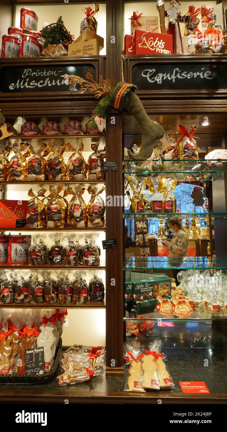 Aachen, Germany - January 03, 2022: Nobis Store shopwindow. Nobis ...