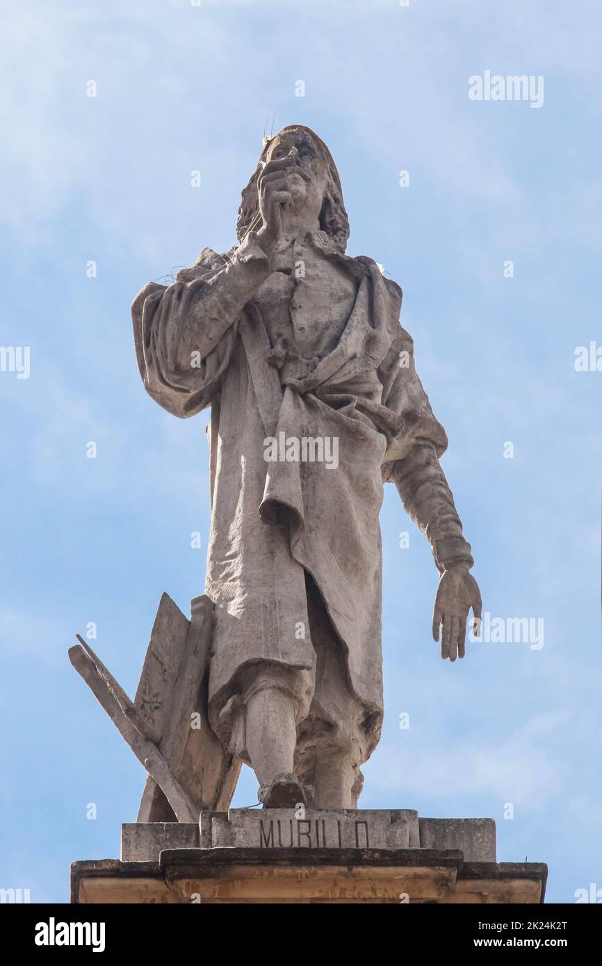 Monument to bartolome esteban murillo hi-res stock photography and ...