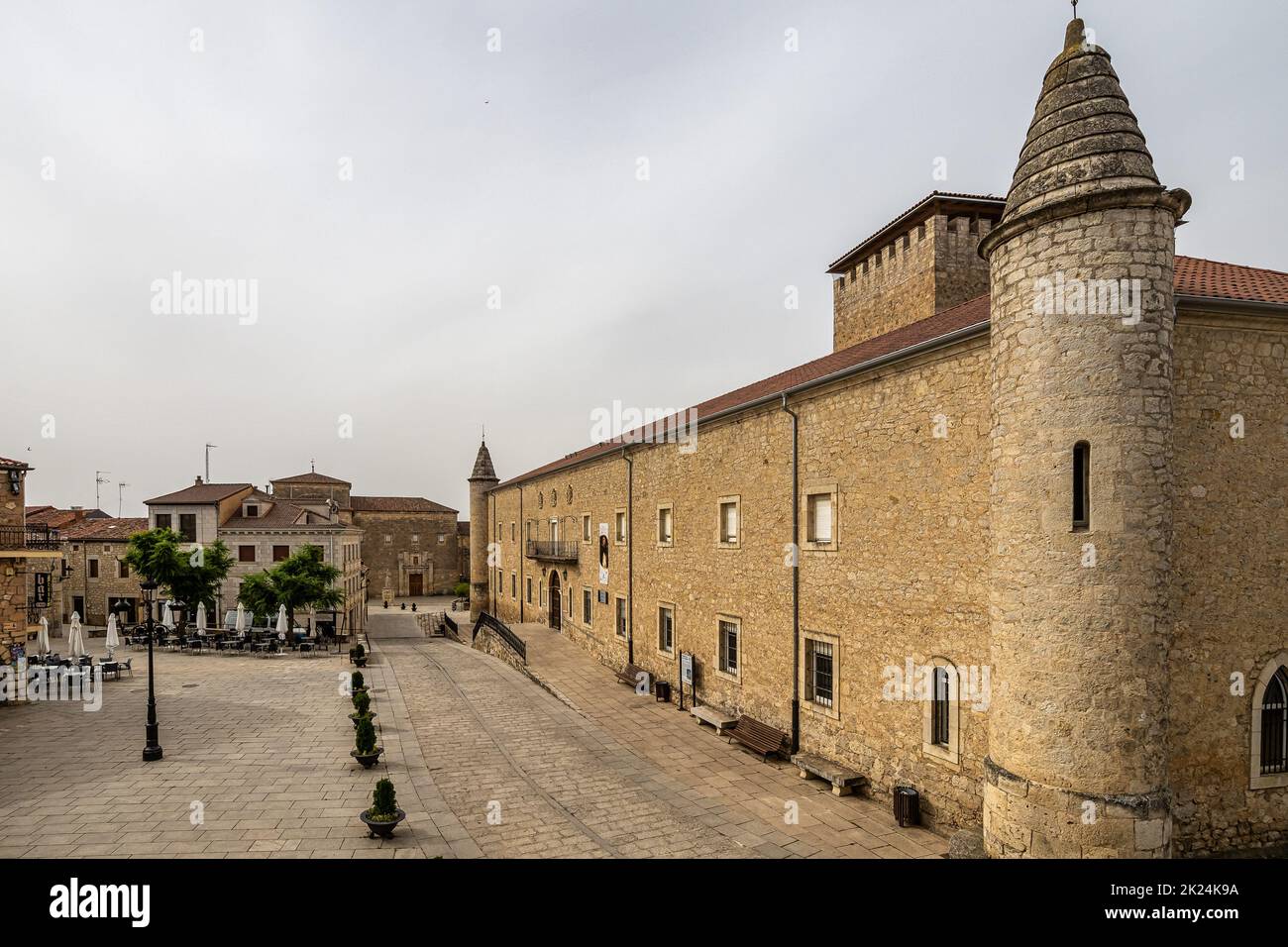 Museum of Santo Domingo de Guzman in the medieval village of Caleruega ...