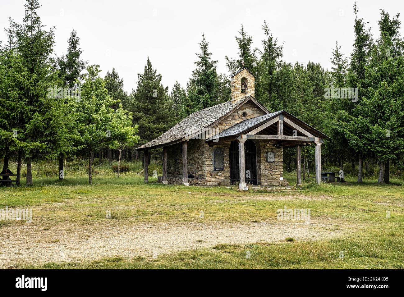 Cruz de Ferro, Cross of Iron on the road to Santiago de Compostela ...