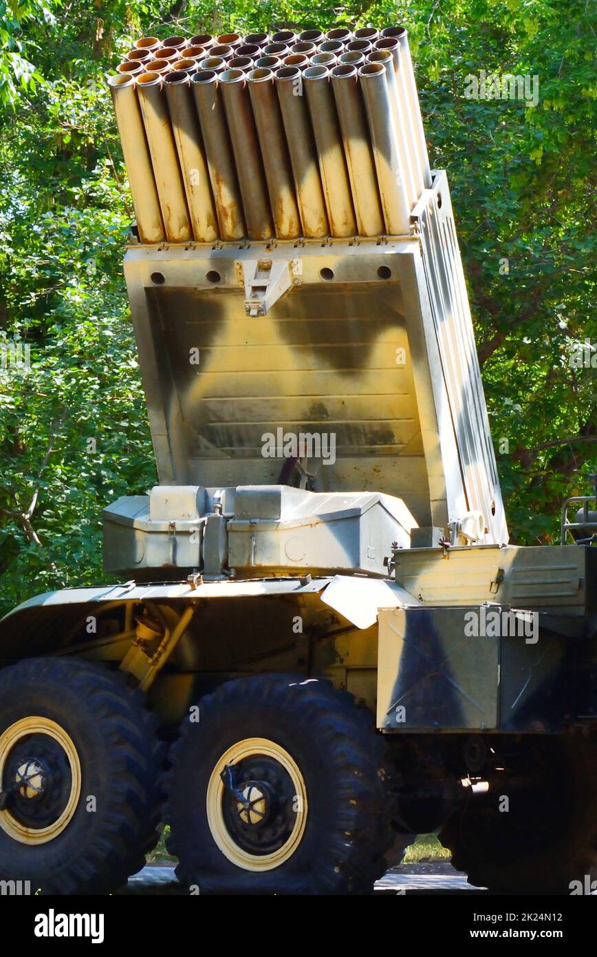 Grad missile launcher hi-res stock photography and images - Alamy